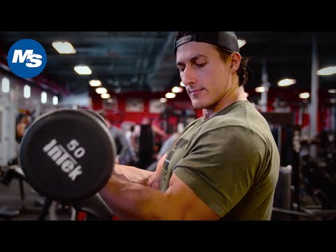 Sadik Hadzovic's 3 Tips for Better Bicep Contractions 💪