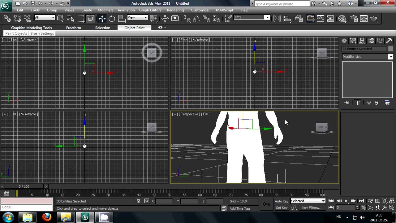3Ds Max - Gta: San Andreas Modelling [Hungarian] - YouTube