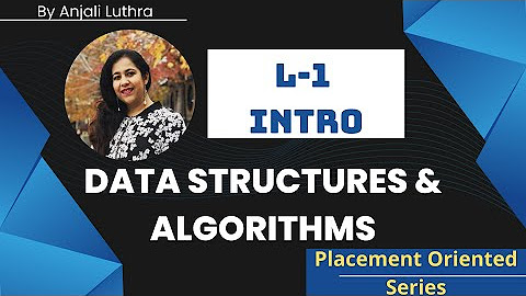Data Structure and Algorithms in C Programming Langauge by Anjali Luthra #Placement Series #bca ...