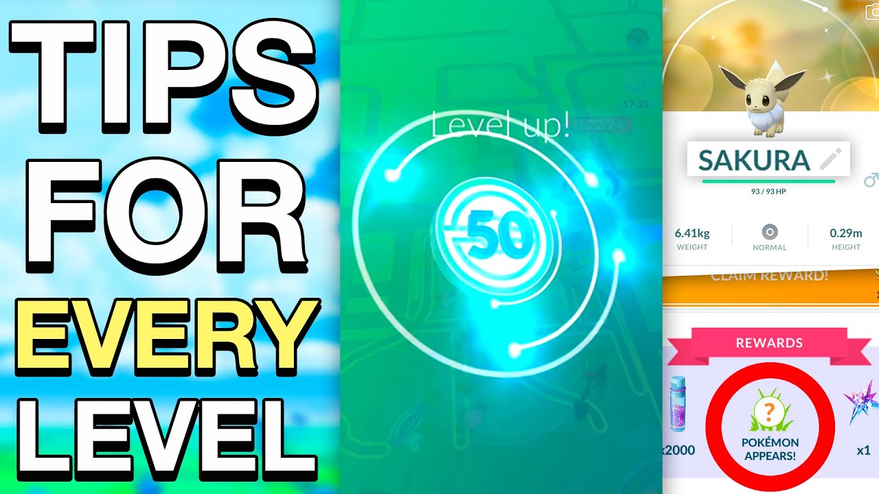 Tips for Every Level in Pokémon GO! - YouTube