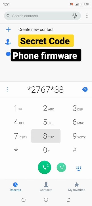 Secret Code||Reinstalls Phone firmware 2023#secretcode #phone #firmware #tricks - YouTube