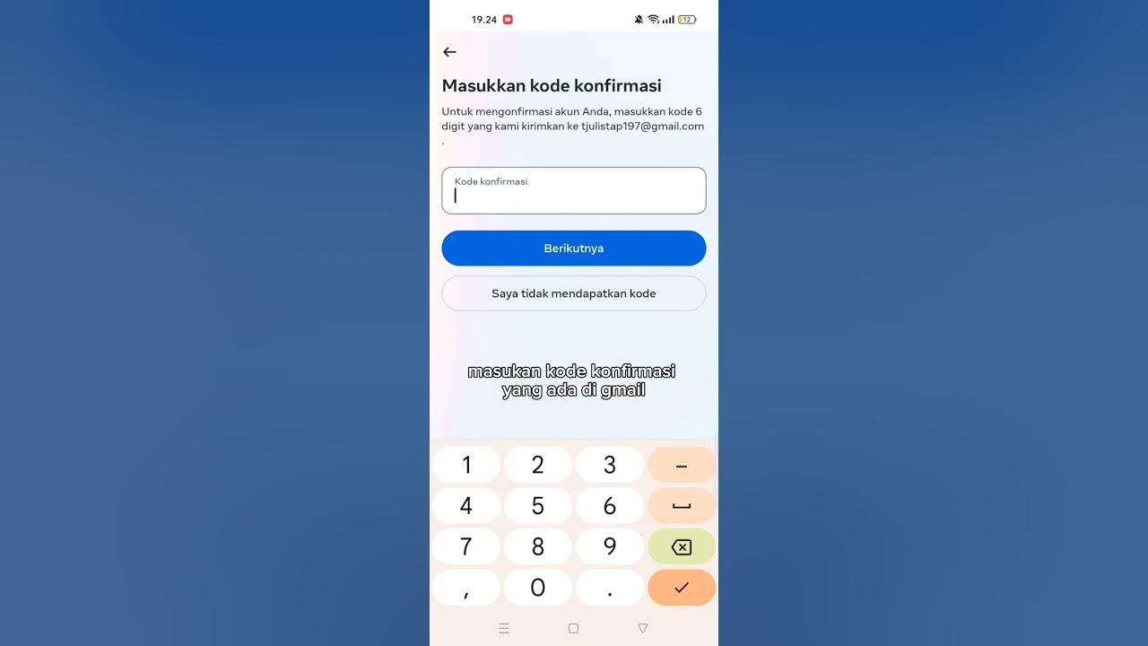 Video tutorial membuat akun instagram - YouTube