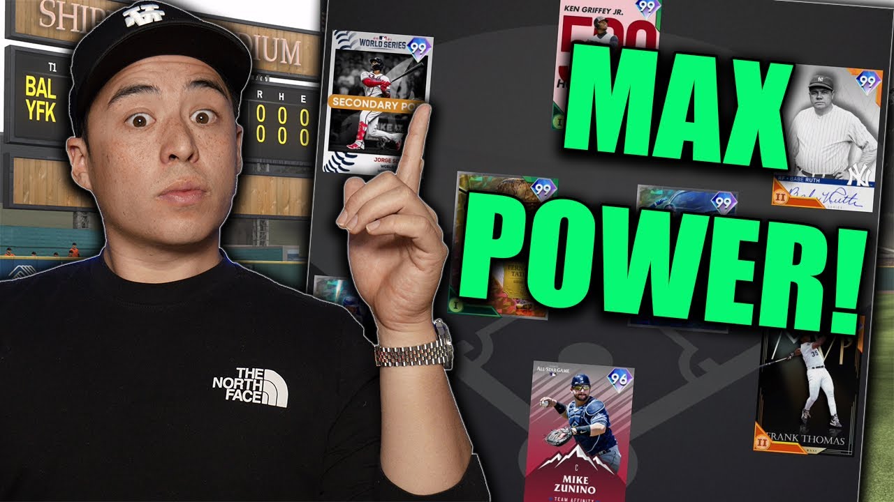 THIS MAX POWER TEAM IS GLITCHY! SO MANY RUNS! MLB The Show 21 - YouTube