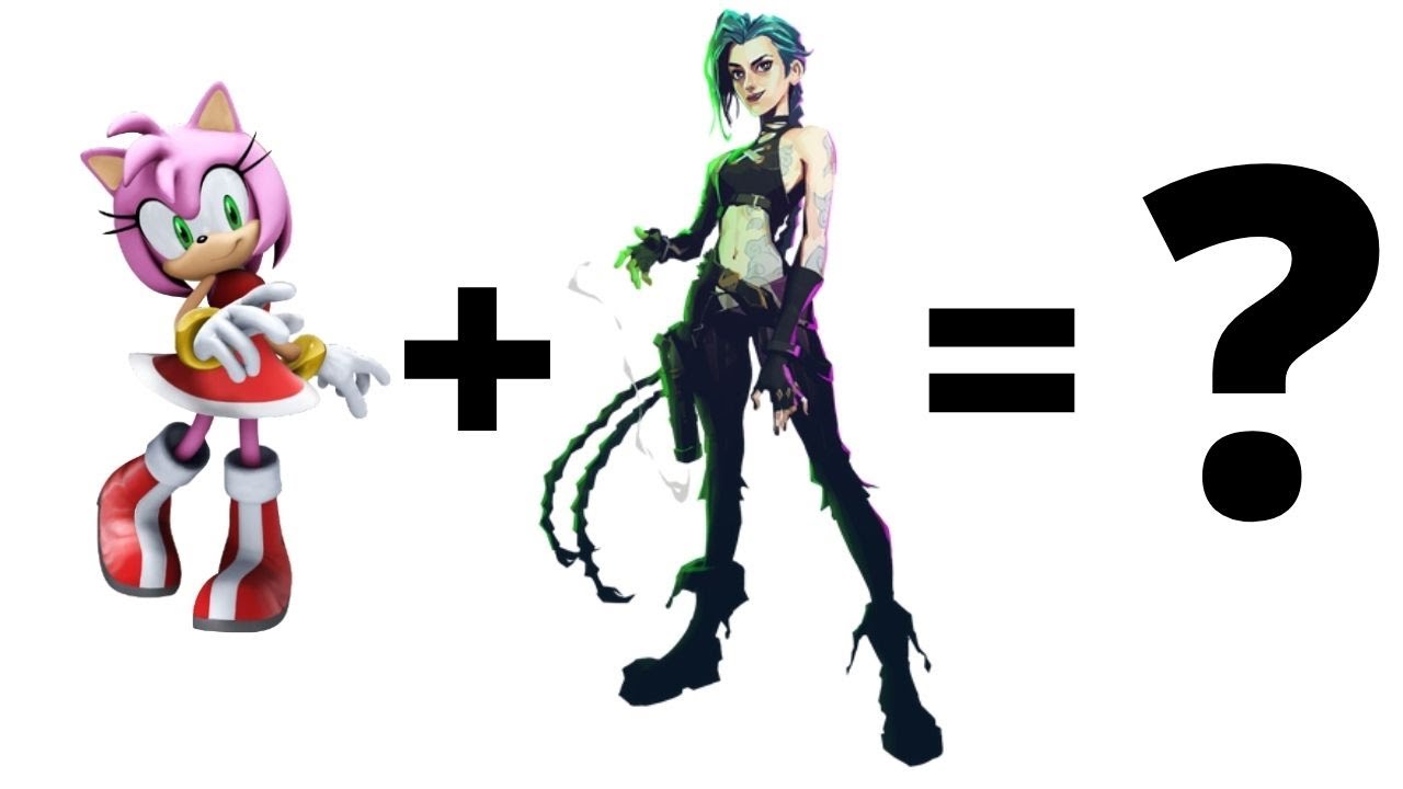 Amy Rose + Jinx = ? Sonic/Arcane Fusion - YouTube