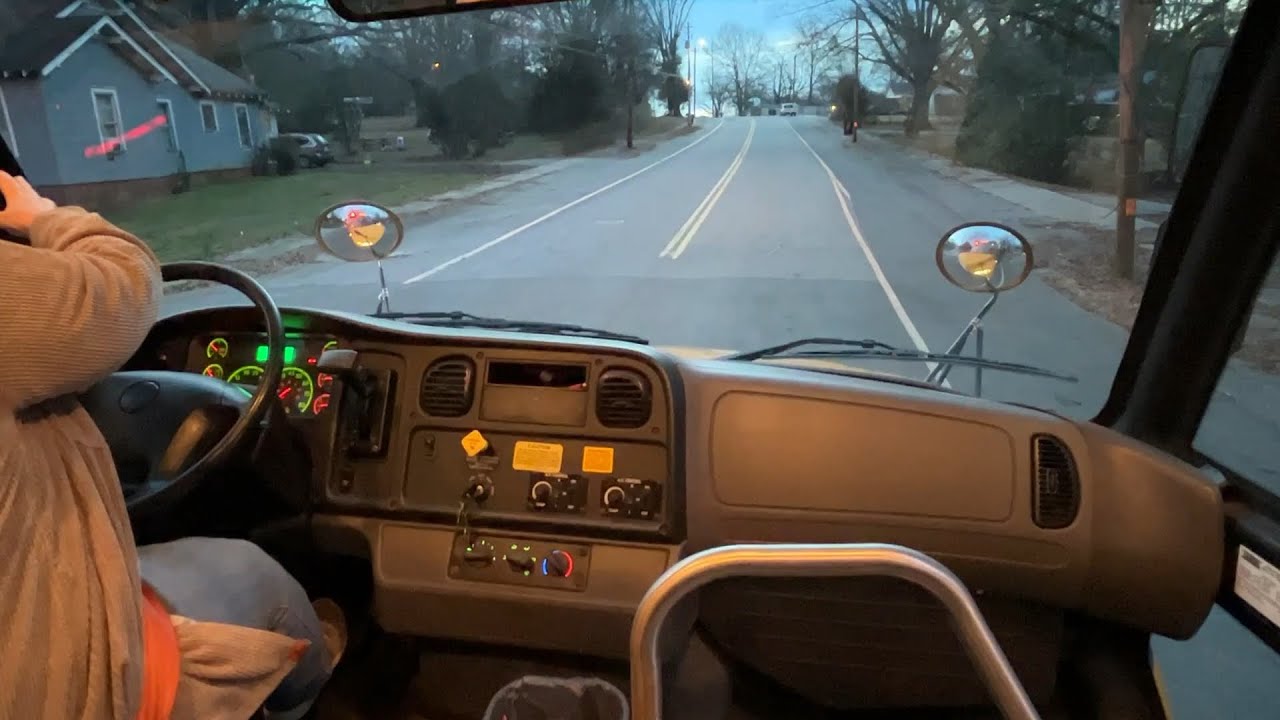 Sc School Bus Ride Along 2/2/24 - YouTube