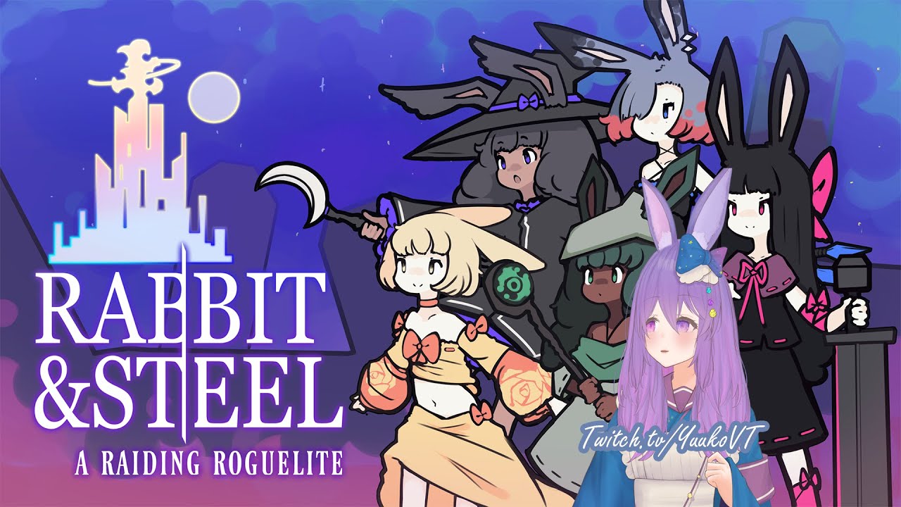 Rabbit and Steel Game Play Assasin Rabbit | Cute Mode | Bunny VTuber ...