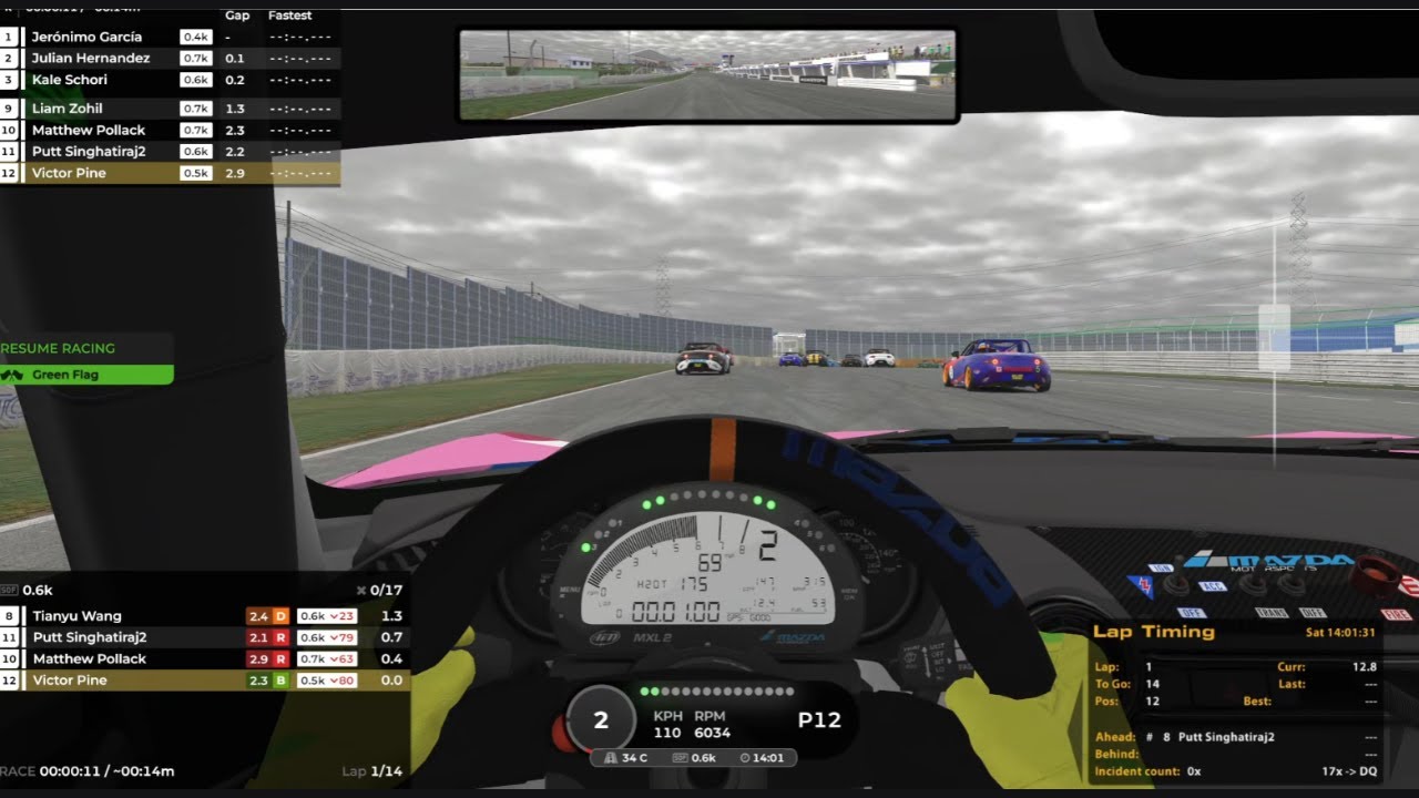 Forcing our driver to race the most beloved car in rookie iRacing and ...