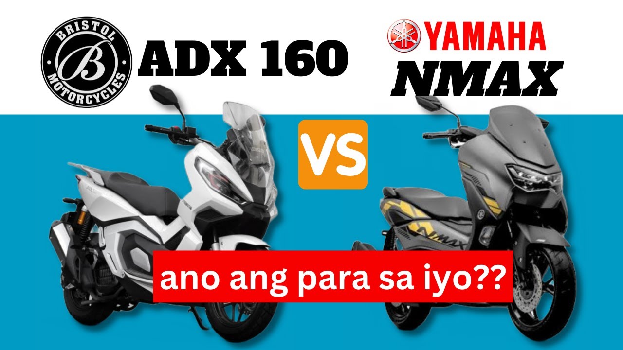 Bristol ADX 160 vs Yamaha NMAX | Side by Side Comparison | Quick Specs ...