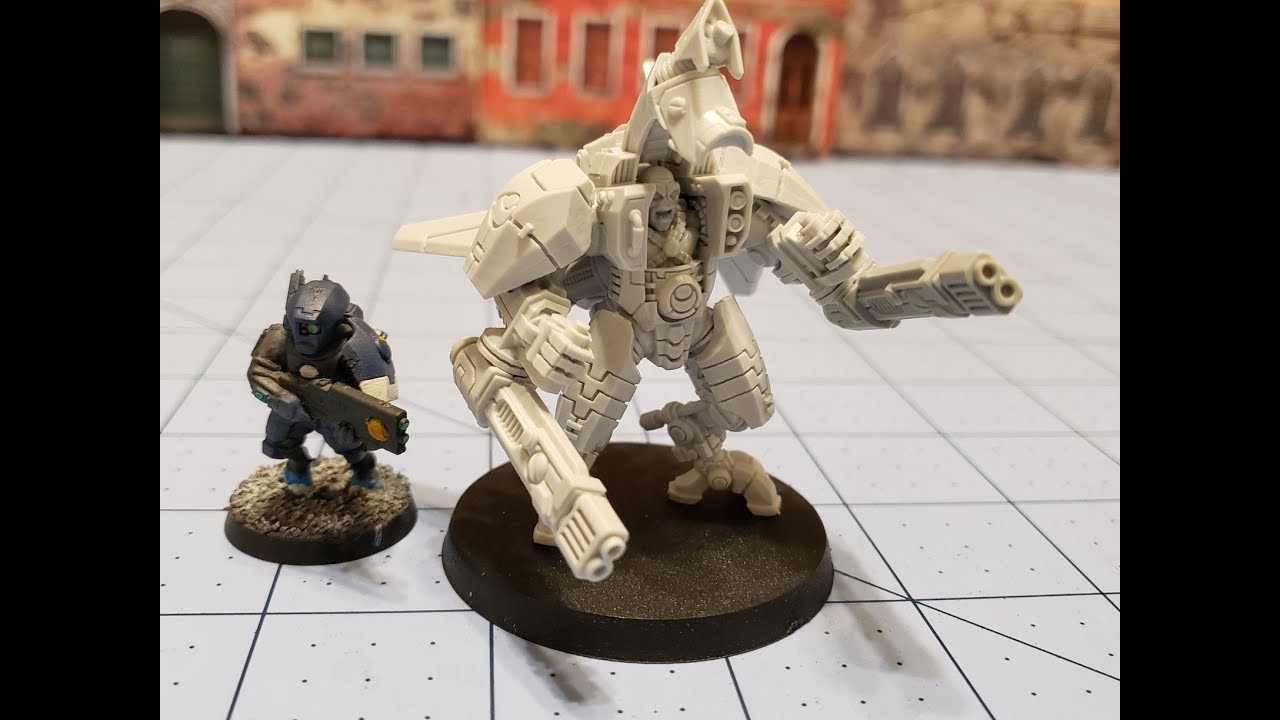 Grimskull/ Wargames Exclusive: Greater Good Battlesuit unboxed and ...