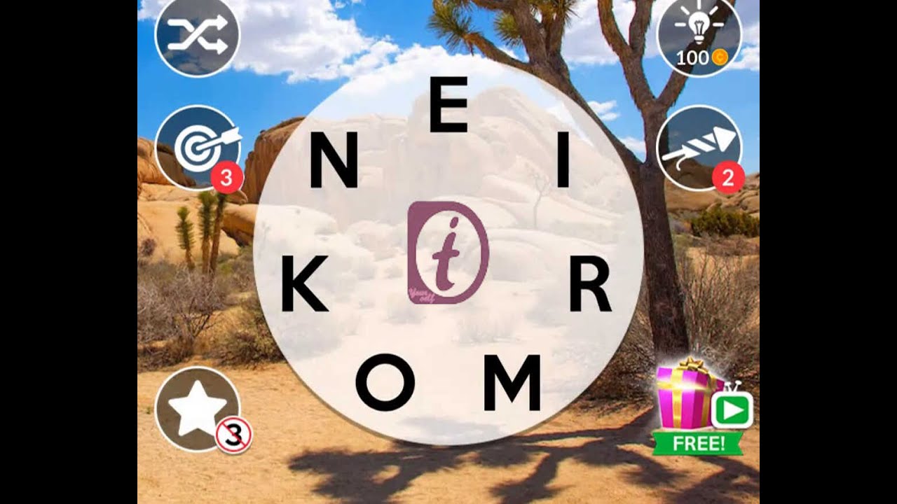 1586 Wordscapes Outback Arch Level 1586 - YouTube