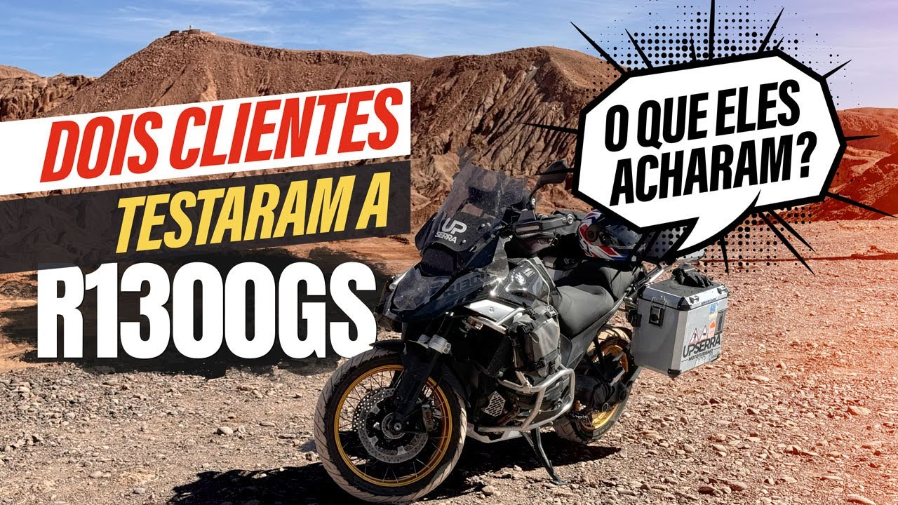 Test Drive da Nova BMW R1300GS no Deserto do Atacama: Opinião Real de ...