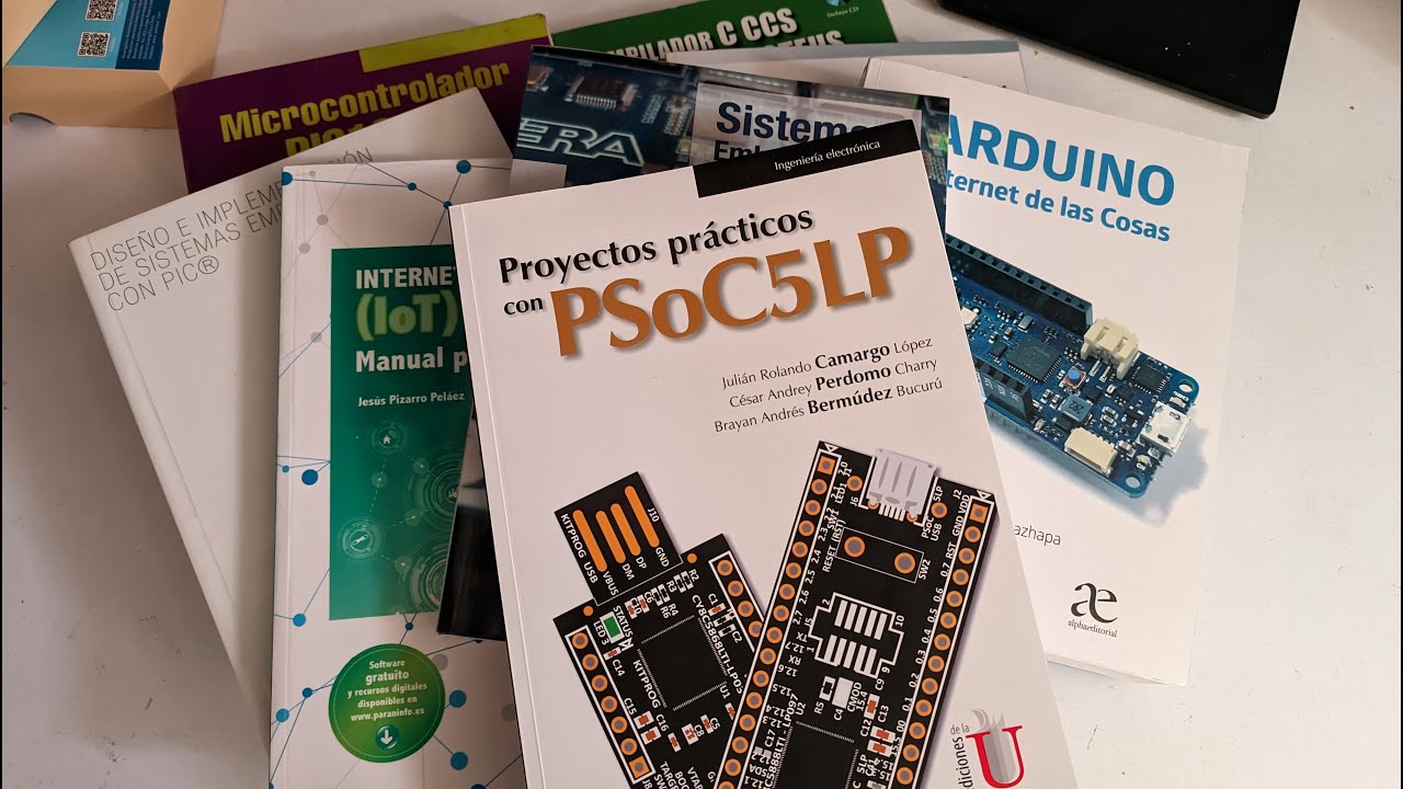 analisis de libro Proyectos practicos con PSoC5LP microcontroladores ...