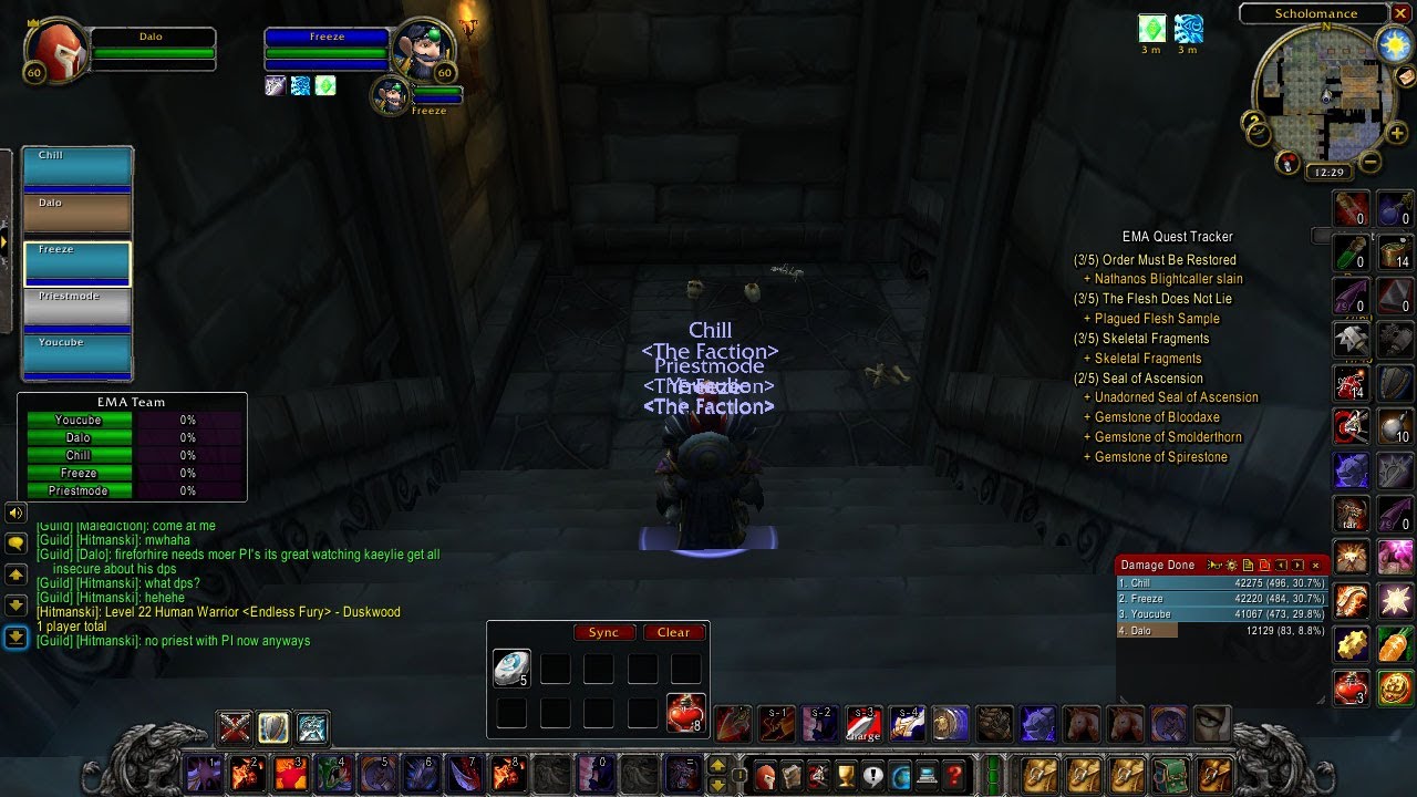 WoW Classic UD Strat - Magistrate Barthalis & Ramstein the Gorger - YouTube