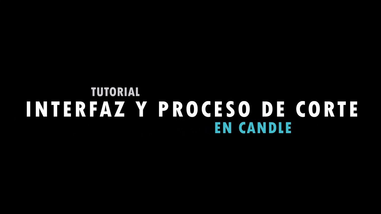 Cortadora de Polyfan cnc - Interfaz y proceso de corte en Candle - YouTube