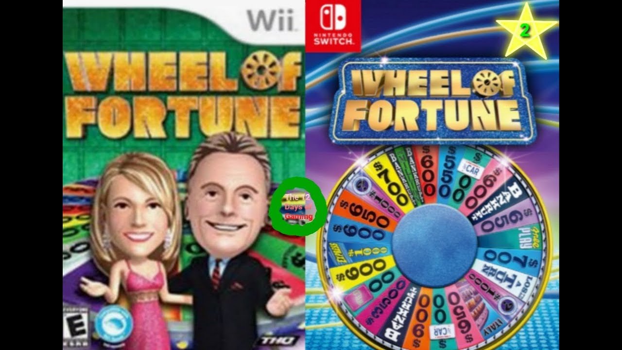 The 12 Days of Gaming (#2) Two Wheel of Fortunes (Wheel of Fortune Wii ...