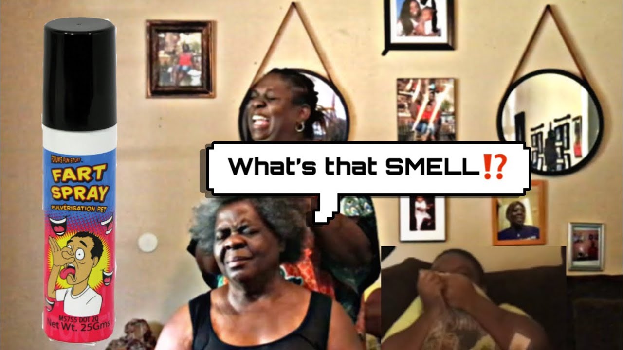 Liquid Fart Spray Prank ‼ï¸on My Granny 🤢 Youtube