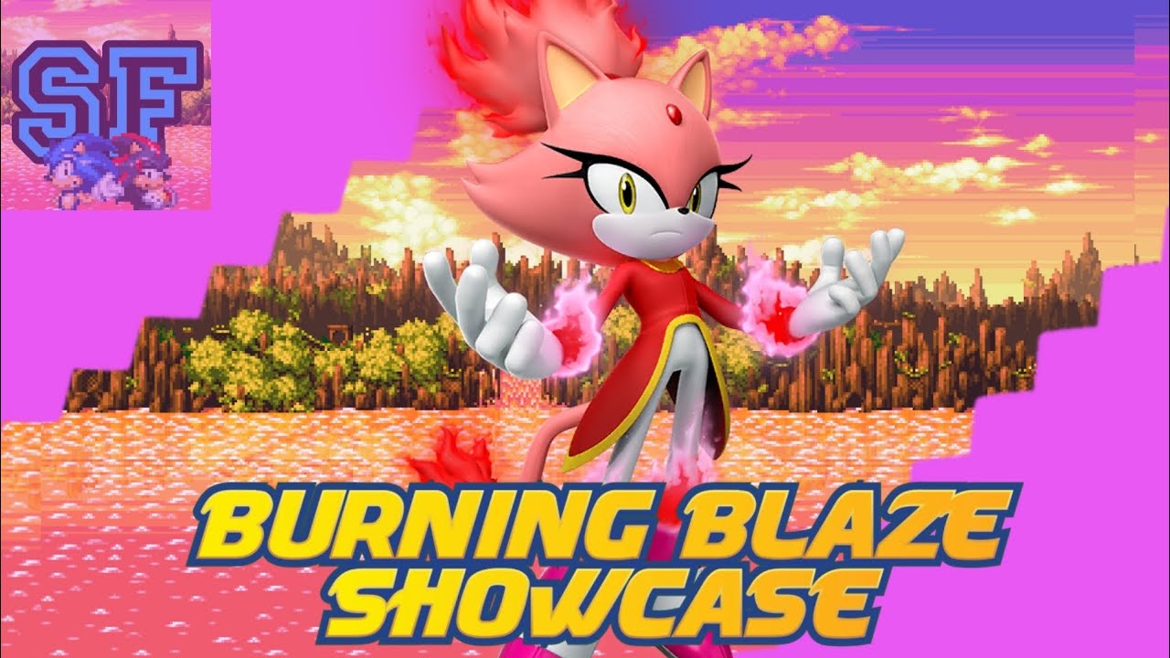 Burning Blaze Showcase | Sonic Forces Speed Battle - YouTube