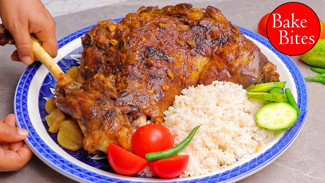 Cooking a wonderful Haneeth goat meat with rice and a vegetable dish ...