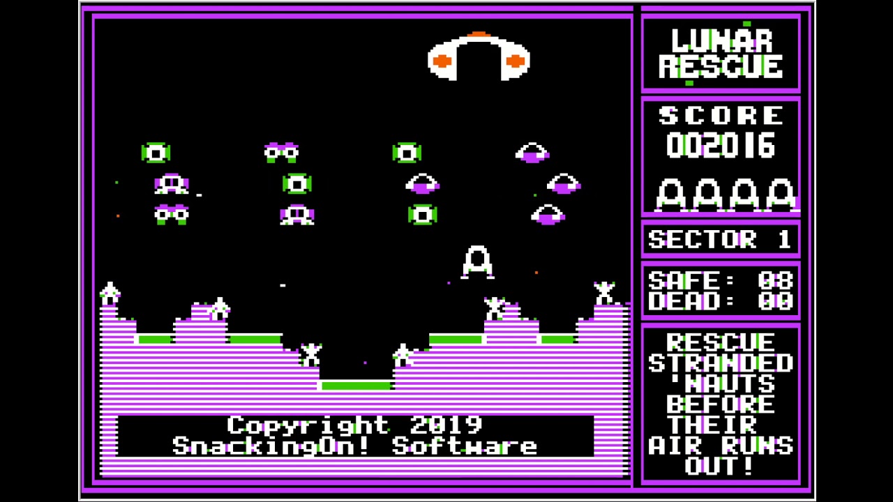 2020 Apple II Lunar Rescue Explosion test - YouTube