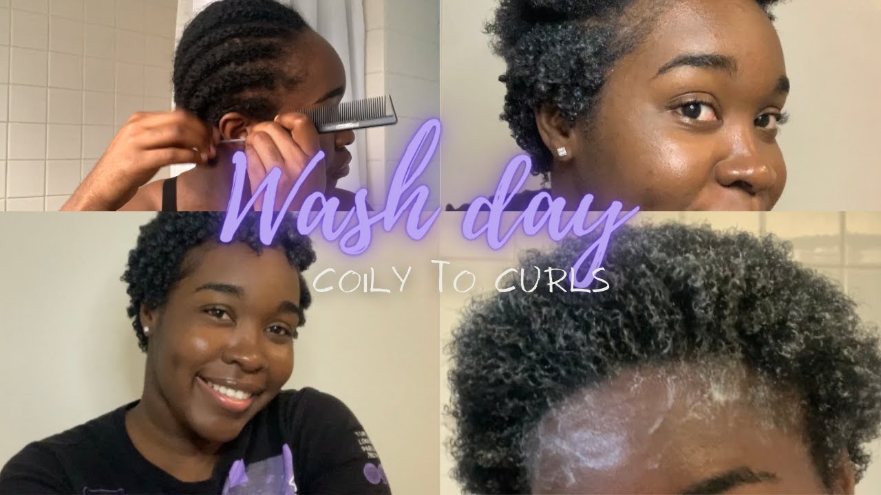 MY EASY WASH DAY ROUTINE || NATURAL HAIR || 4C LOW POROSITY || ALLYTWIX ...