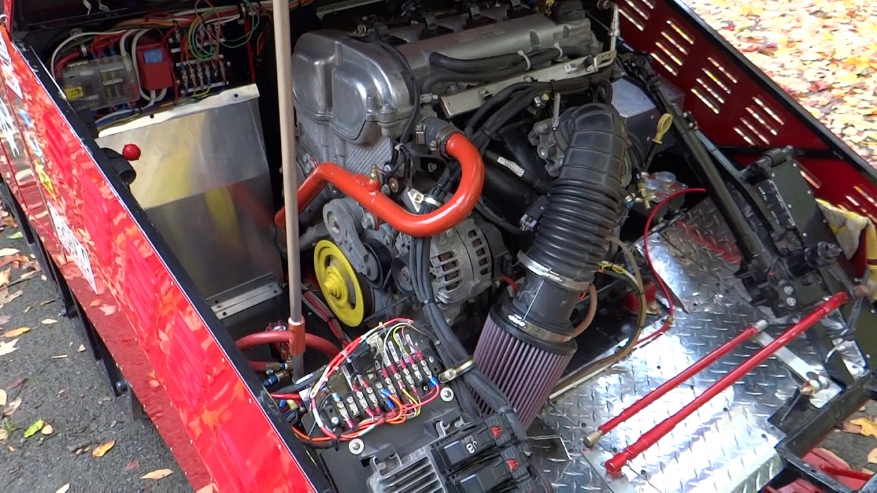 MINI SNOWMOBILE - YouTube