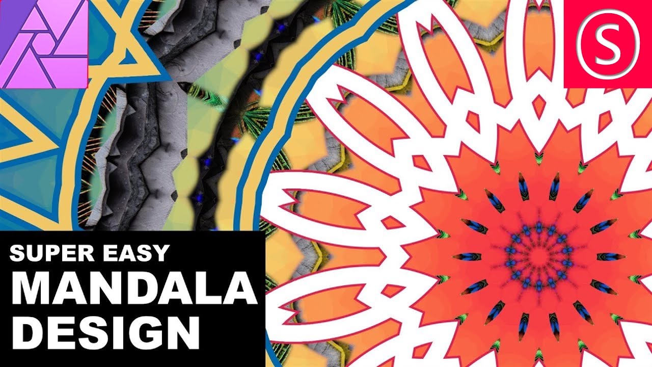 Affinity Photo - Mandala Design - Super Easy - YouTube