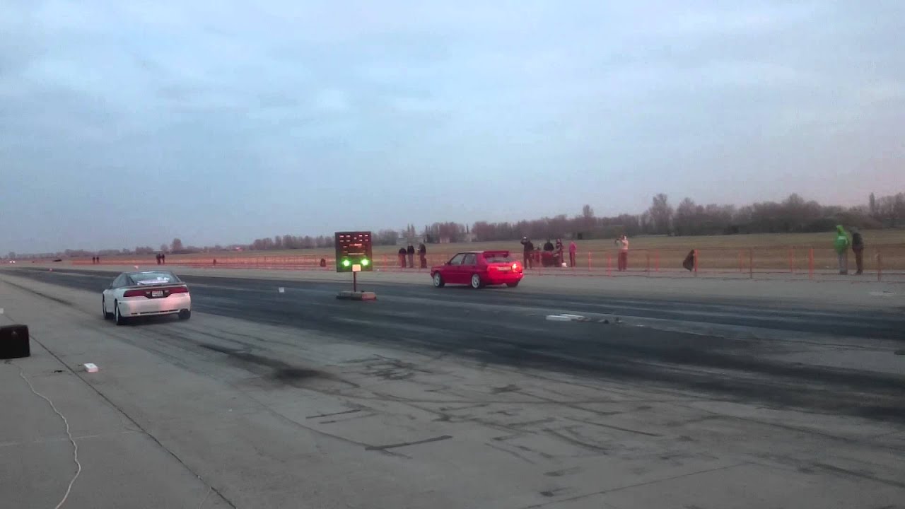 500+Hp Lancia Delta Integrale Vs 600HP Eagle Talon drag race - YouTube