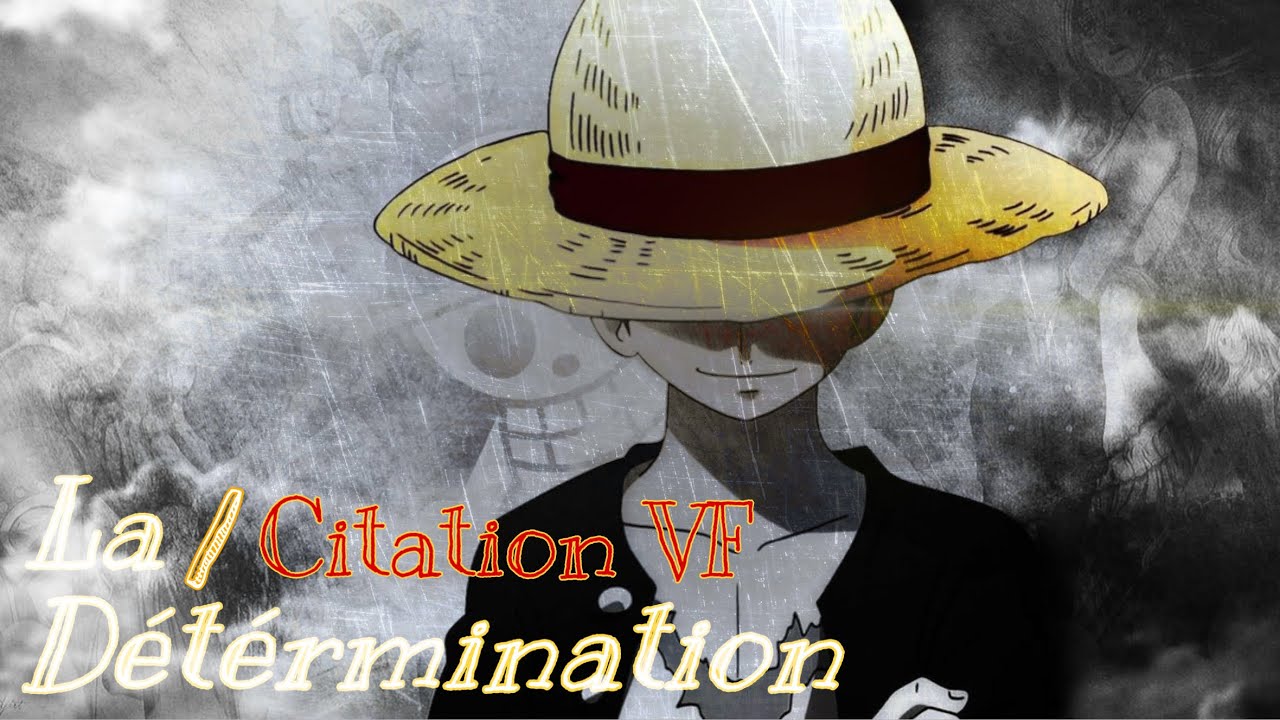 La Détermination 💪 / Citation VF - One Piece - YouTube