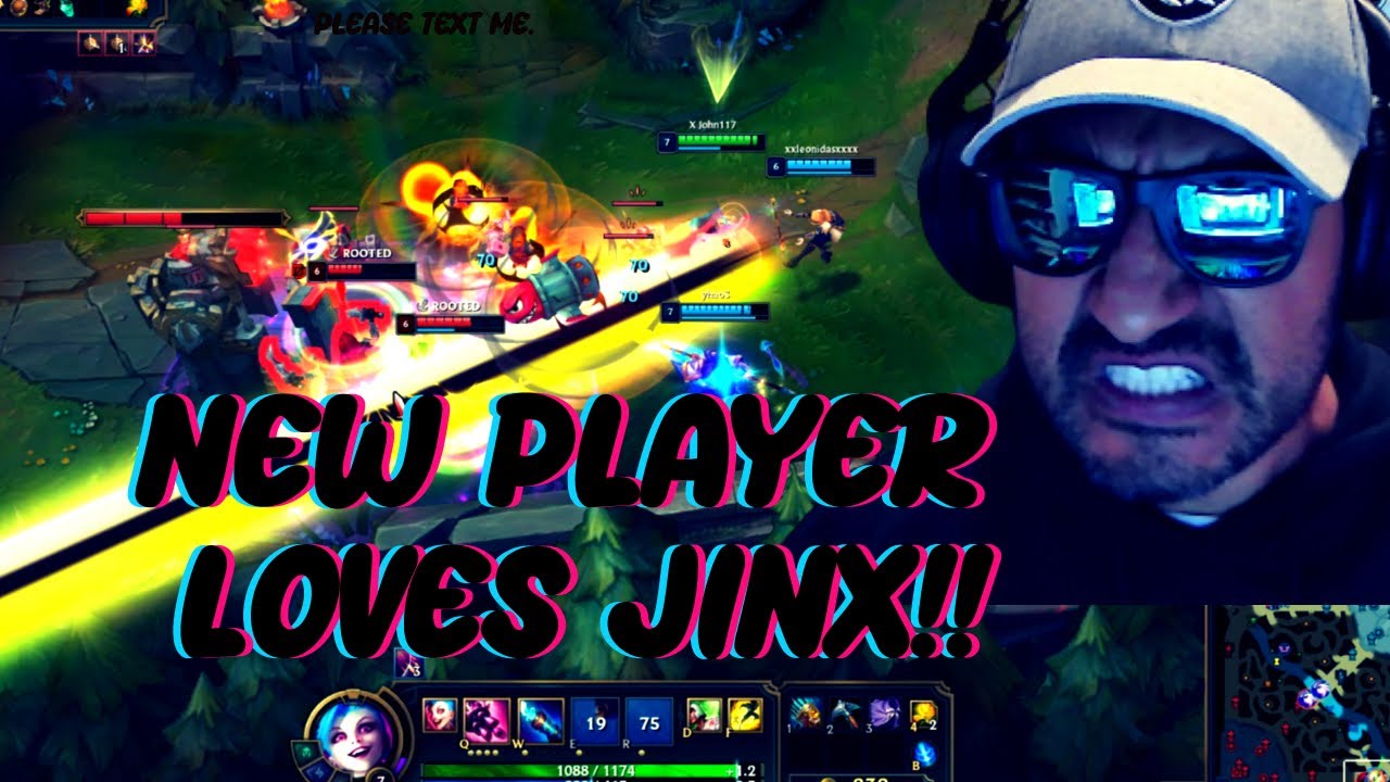 JINX IS AWESOME!!- Still learning how to play League of Legends as a ...