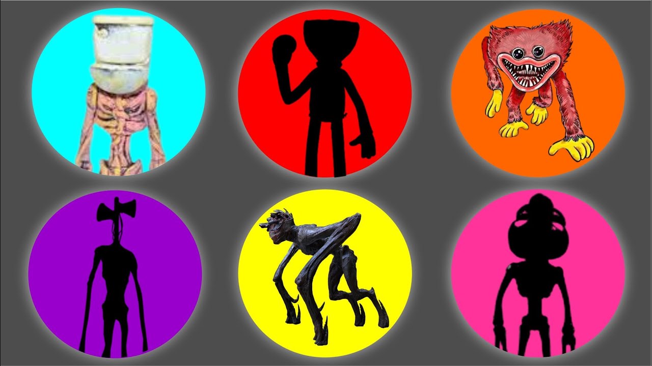 Tebak Gambar Siren Head Seram : Toilet Head, Huggy Wuggy, Kissy Missy ...