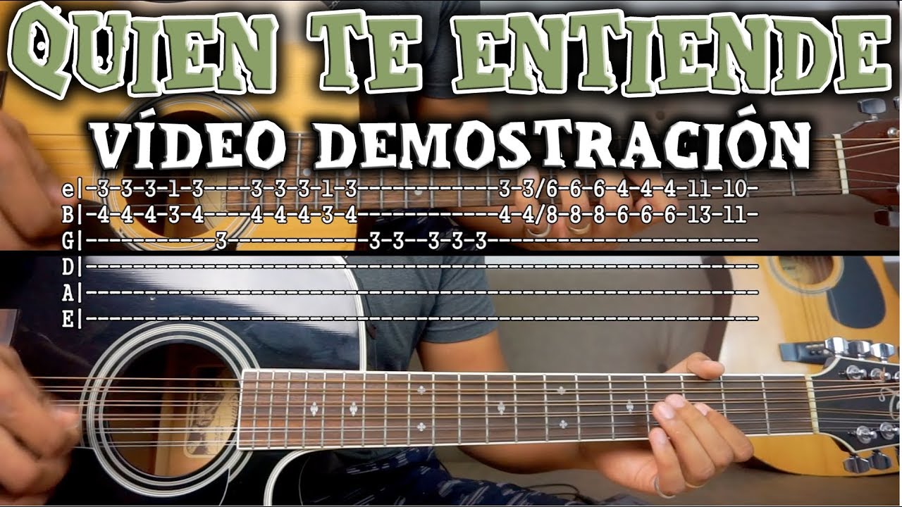 Quien te entiende | Crecer German | Vídeo Demostración | COVER ...