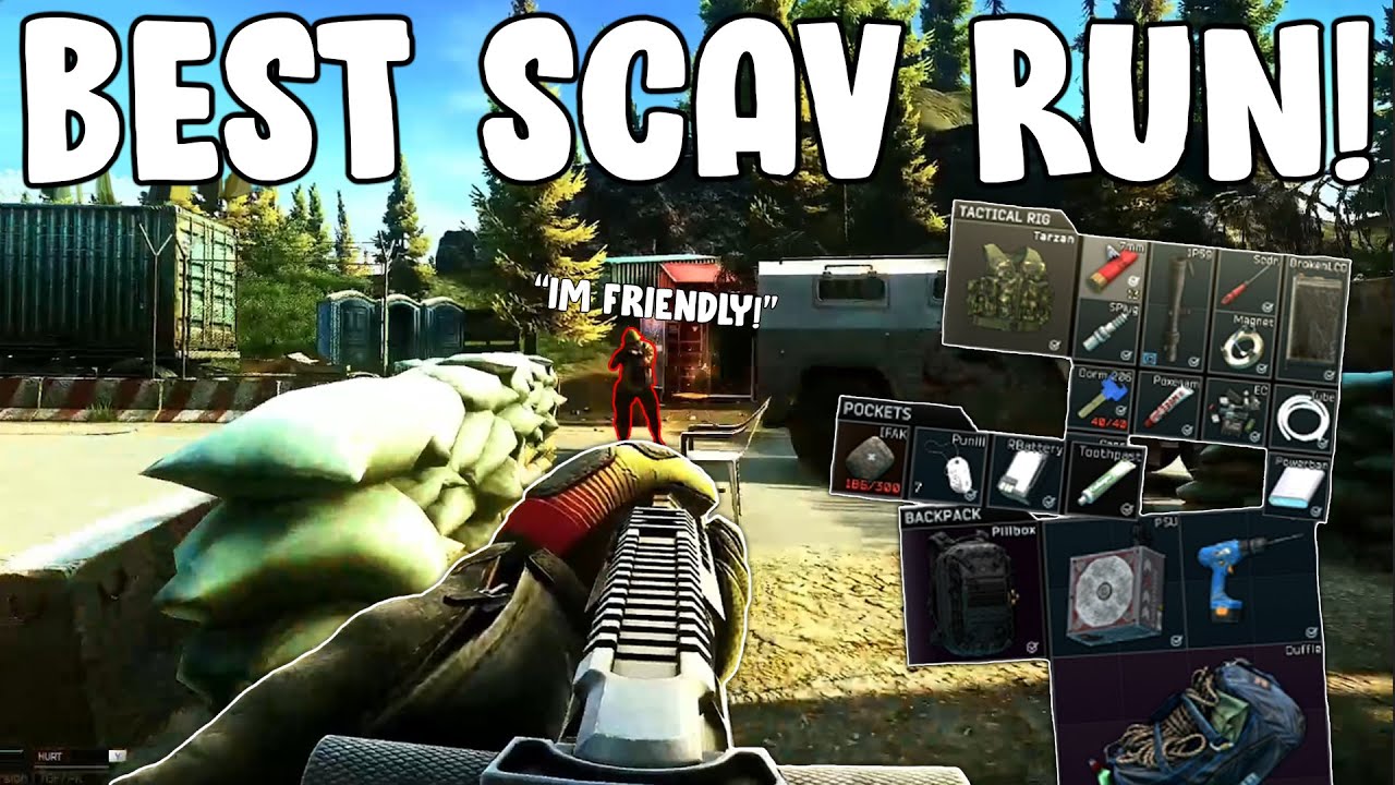 My BIGGEST Scav Run SO FAR In Tarkov.. - YouTube