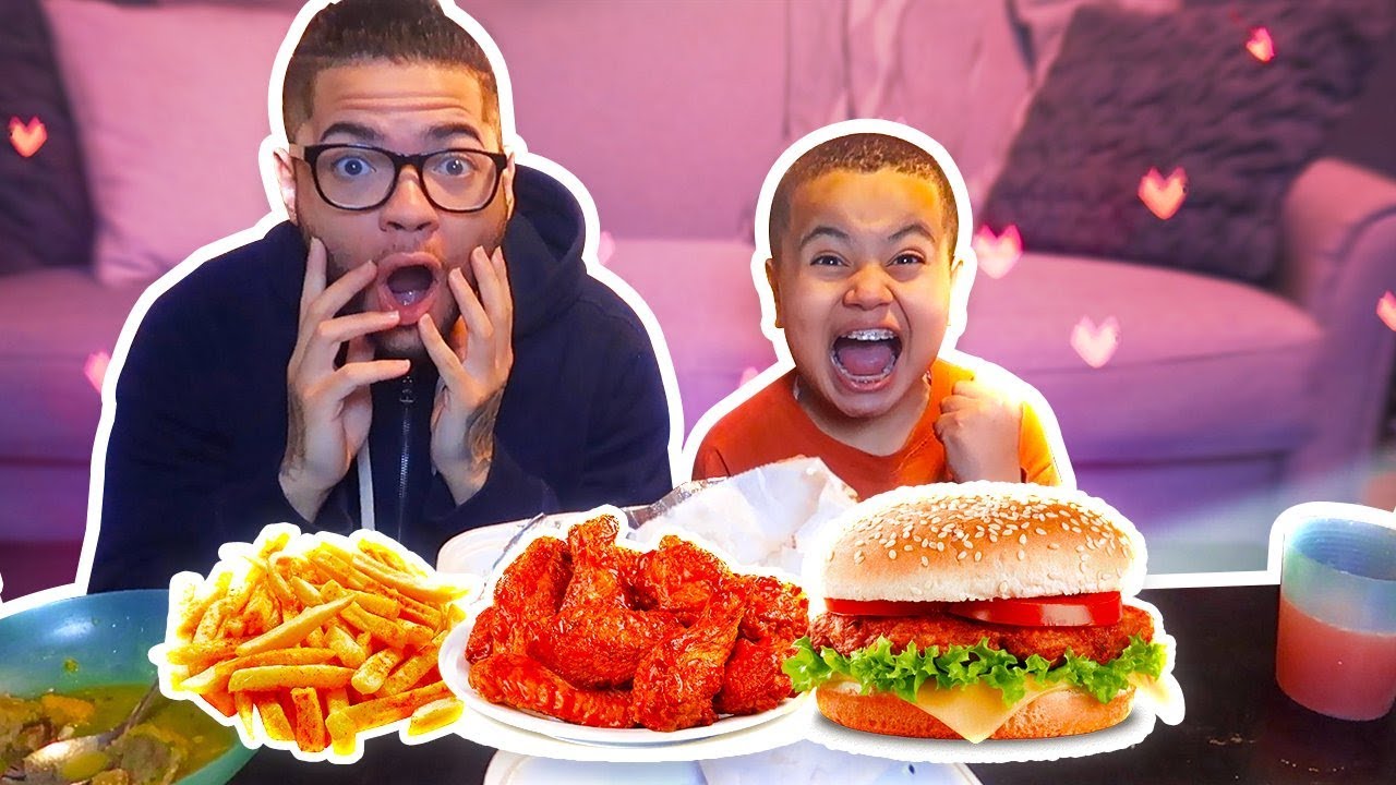 MY LITTLE BROTHER TELLS SECRETS ABOUT HIS GIRLFRIEND ️!! **MUKBANG ...
