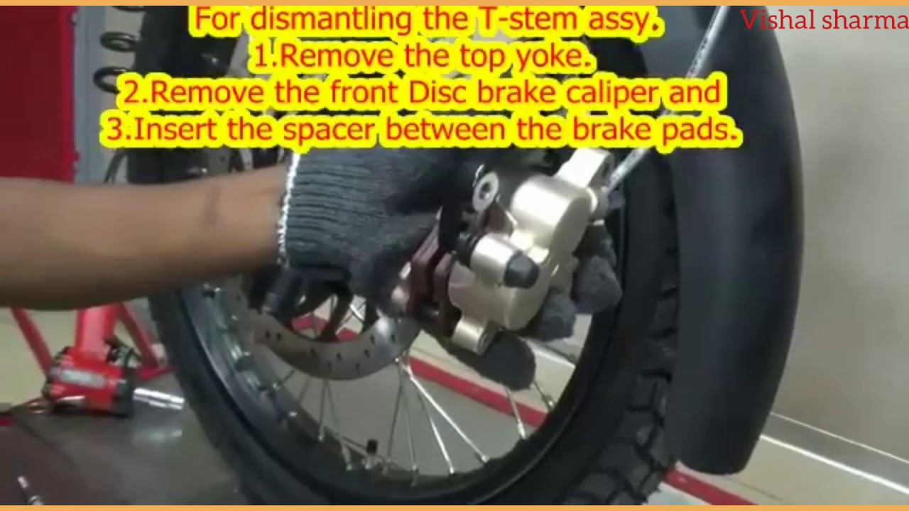 Himalayan T-stem repair & replace Warranty RE cone set front-fork ...