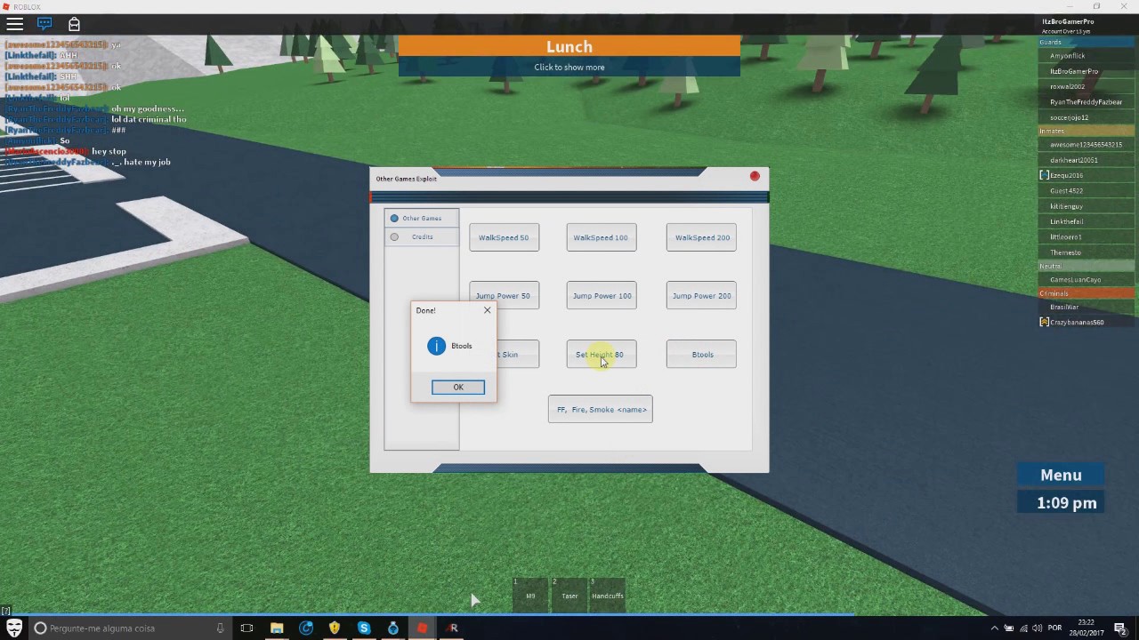 New Roblox Exploit Showcase! 01/03/2017 - YouTube