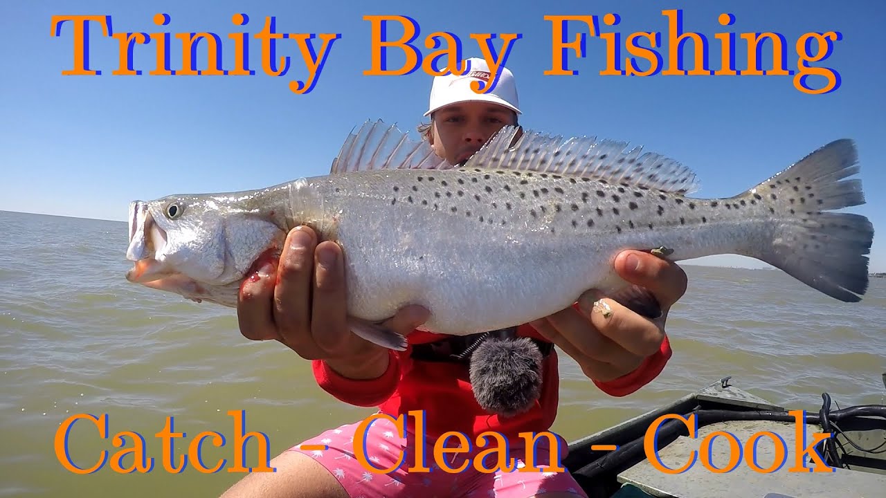 Trinity Bay Fishing: Catch, Clean, and Cook Speckled trout!! - YouTube