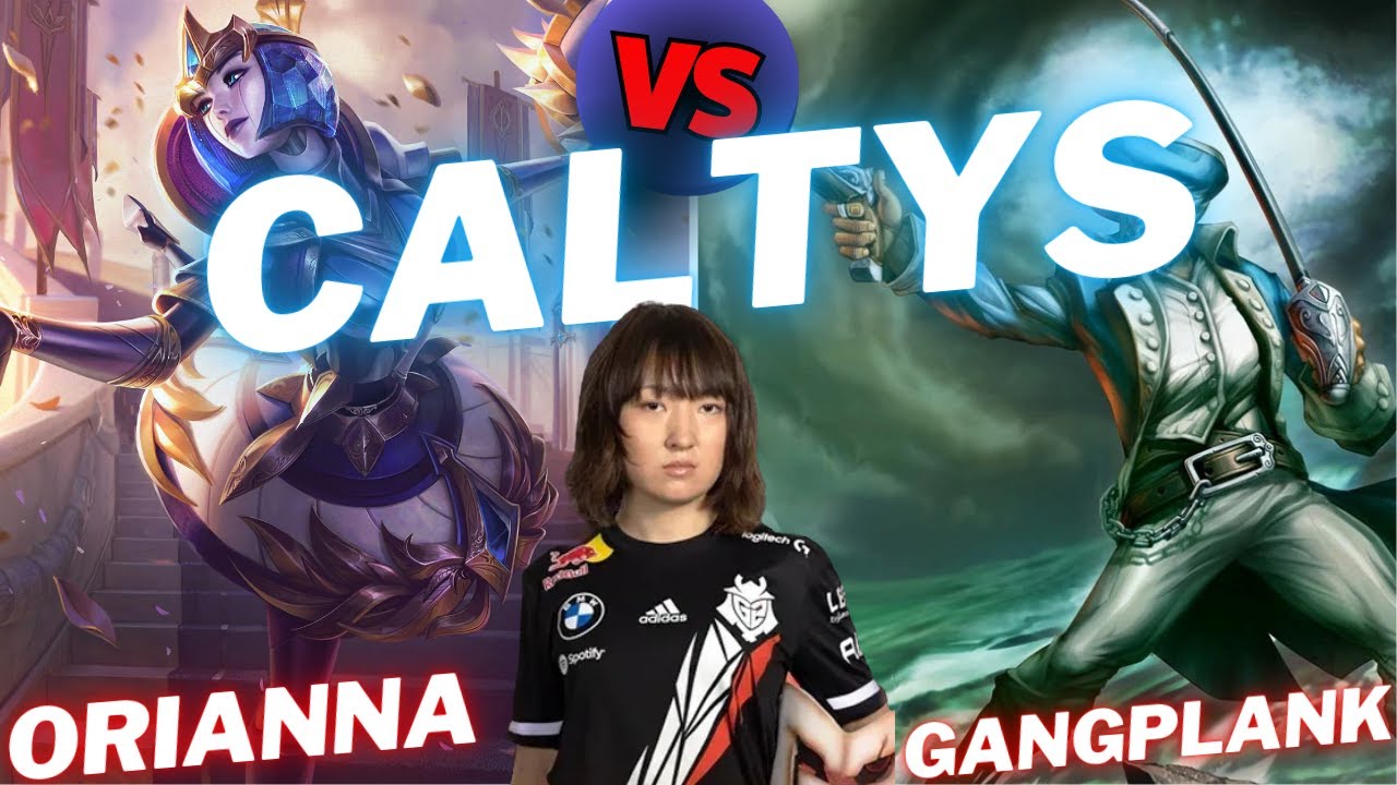 CALTYS | ORIANNA VS GANGPLANK | MID GAMEPLAY | Patch 14.22 / Season 14 ...