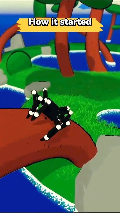 How it started vs How it's going #spider #game #gaming #indiegame #gamedev - YouTube