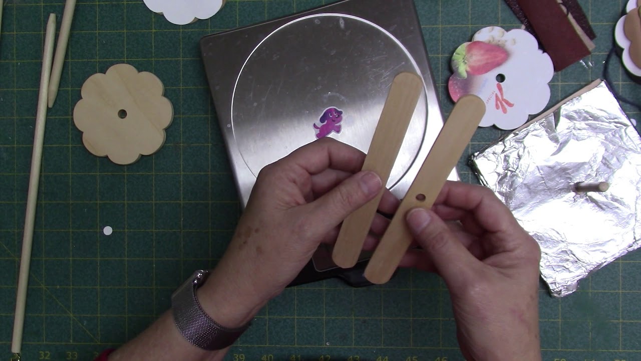 DIY Turkish spindle or DROP SPINDLE using CRICUT Maker - YouTube