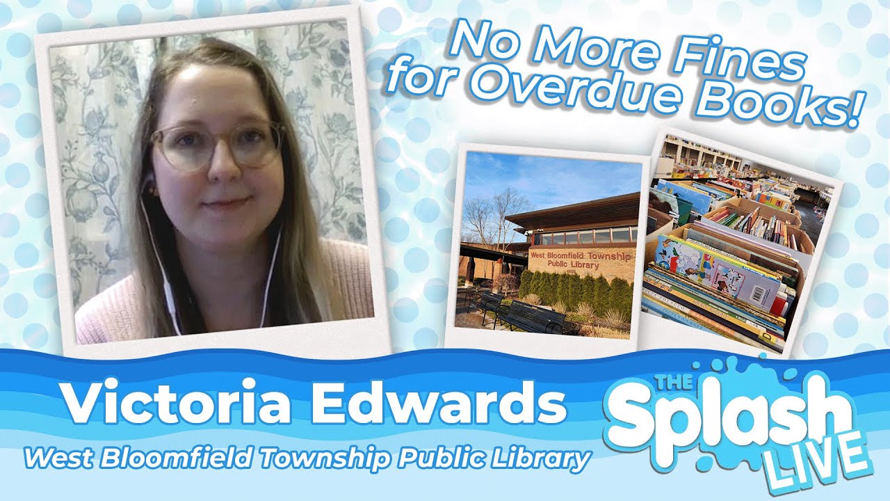 West Bloomfield Library is Eliminating Fines! | Victoria Edwards - YouTube