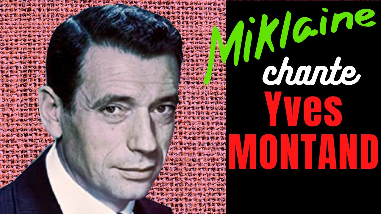 LA CHANSONNETTE - Yves MONTAND - YouTube