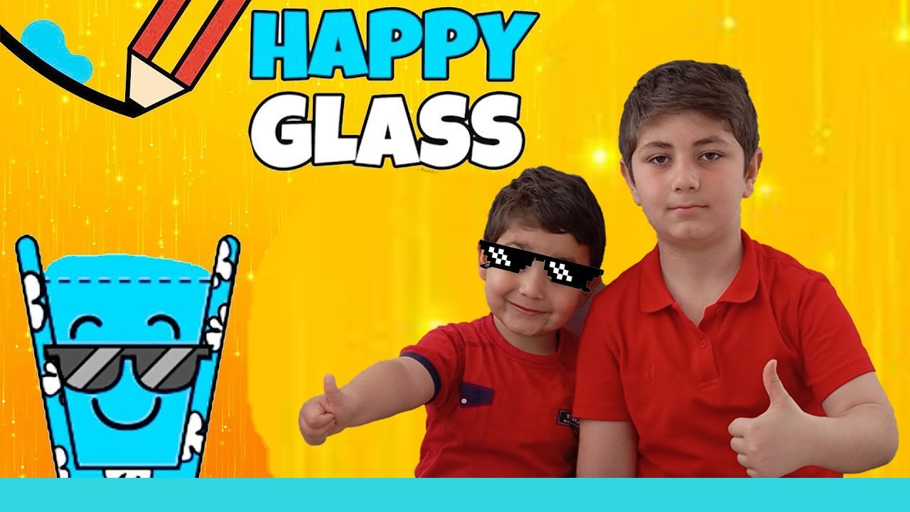 HAPPY GLASS 40 - 50 LEVEL - YouTube