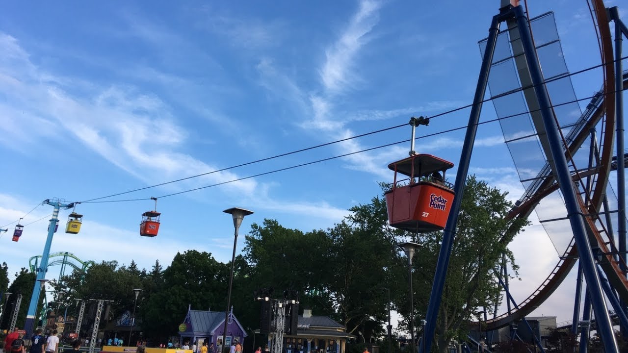 Sky Ride On Ride POV - Cedar Point - YouTube