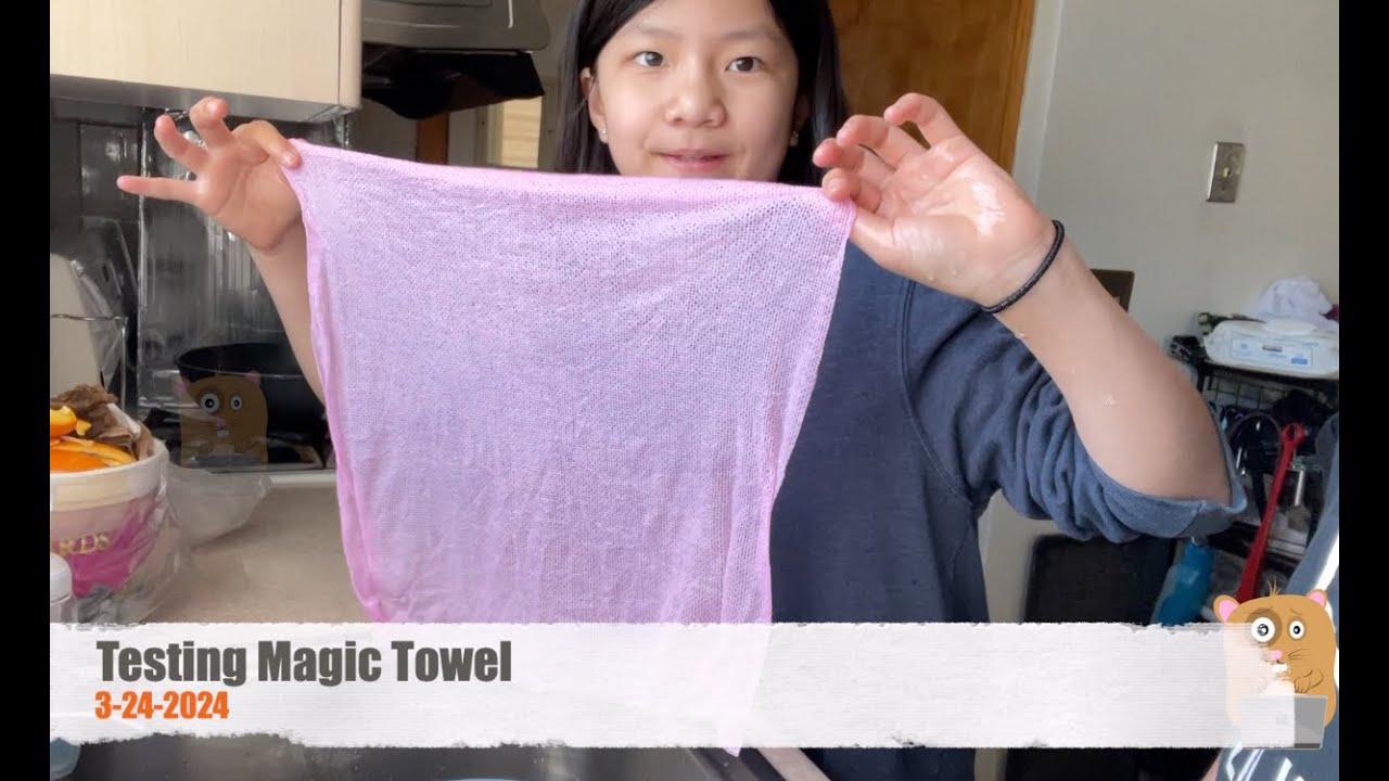 Testing Magic Towel - YouTube