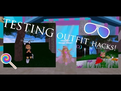 TESTING OUTFIT HACKS! | Royale High - YouTube