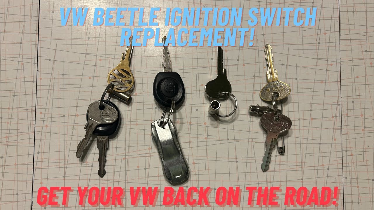 VW Beetle Ignition Switch Replacement! - YouTube