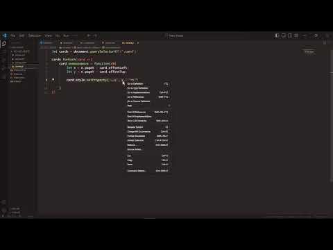 How To Create Card Hover Effect Using HTML CSS & JavaScript - YouTube