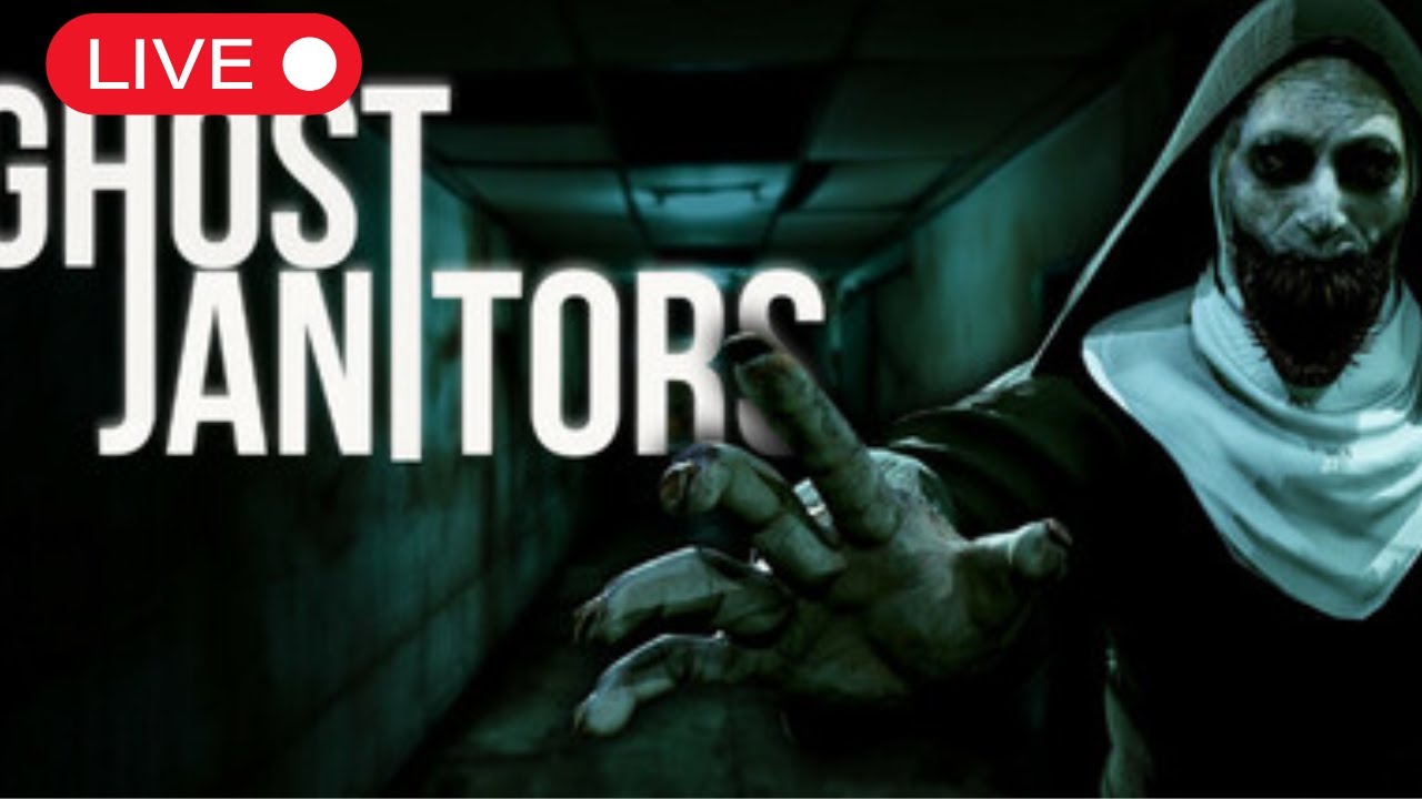 (LIVE) ทำความสะอาด+ หนีผี | Ghost Janitor - YouTube