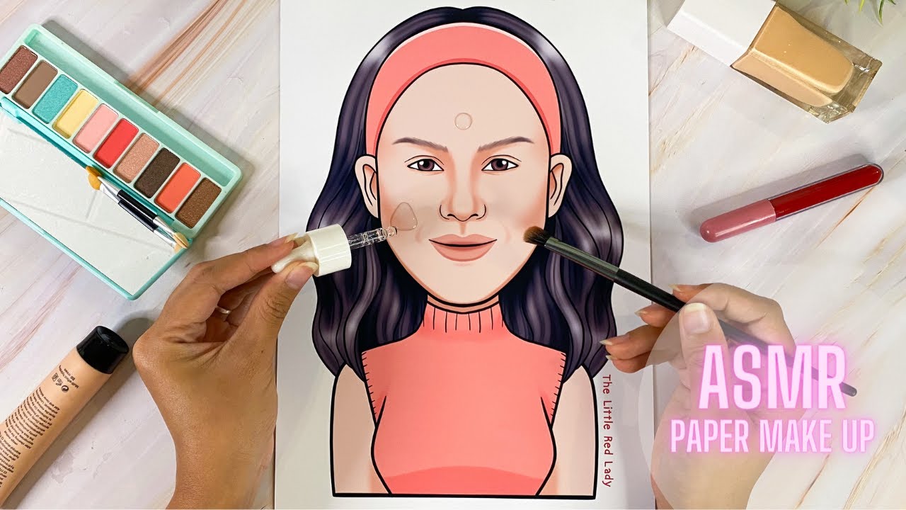 [ASMR paper 🎉] Relax and Getting Ready with Selena - YouTube