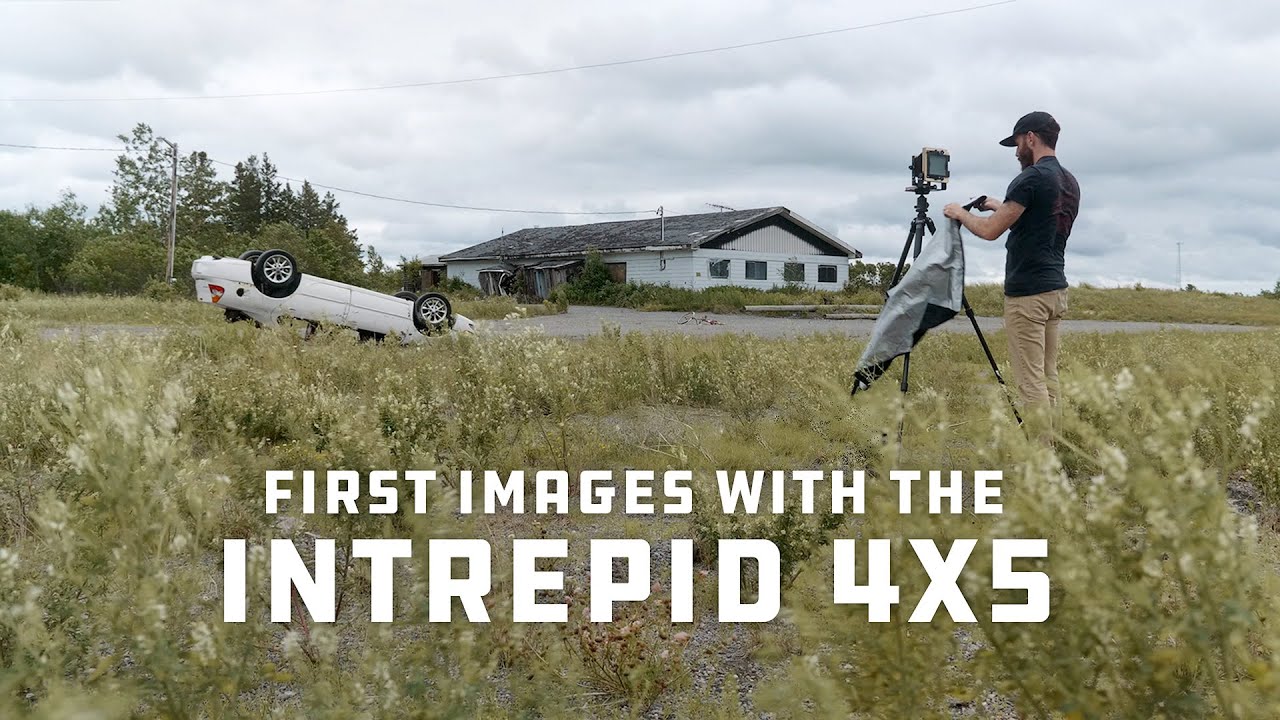 Intrepid 4x5 Review - Falling in Love With Large Format Film - YouTube